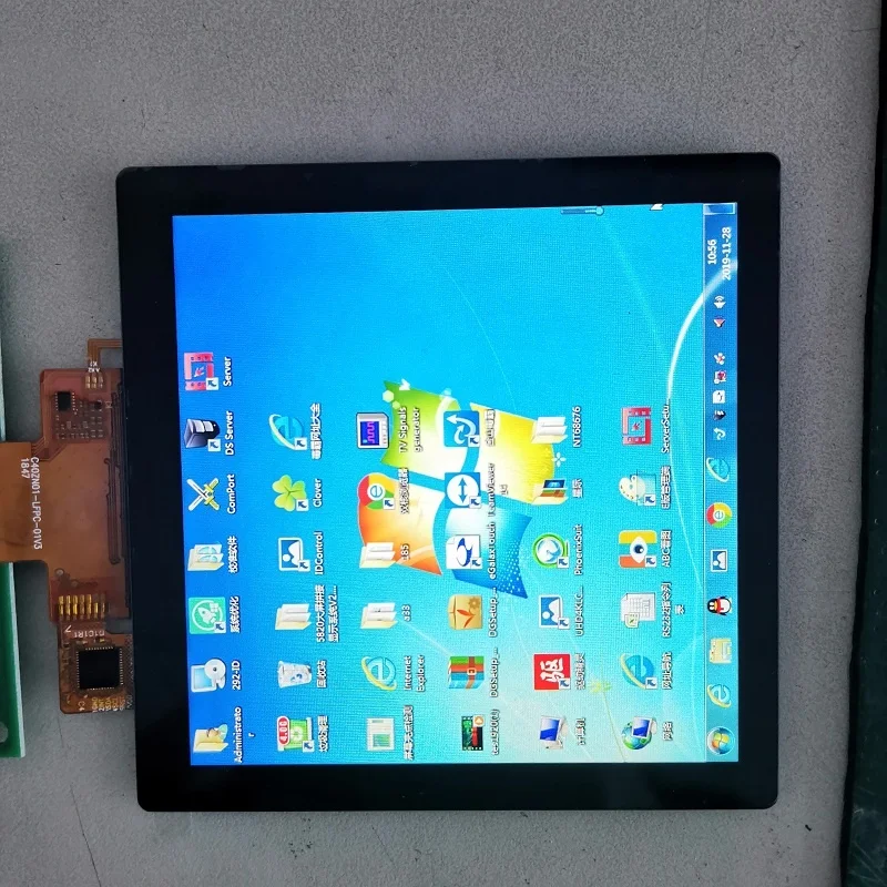 Customized Special 480p 768p LCD Panel - 7 Inch Square Display