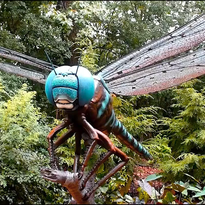 Amusement Park Exhibition Giant Animatronic Robot Insects Model - Buy ...