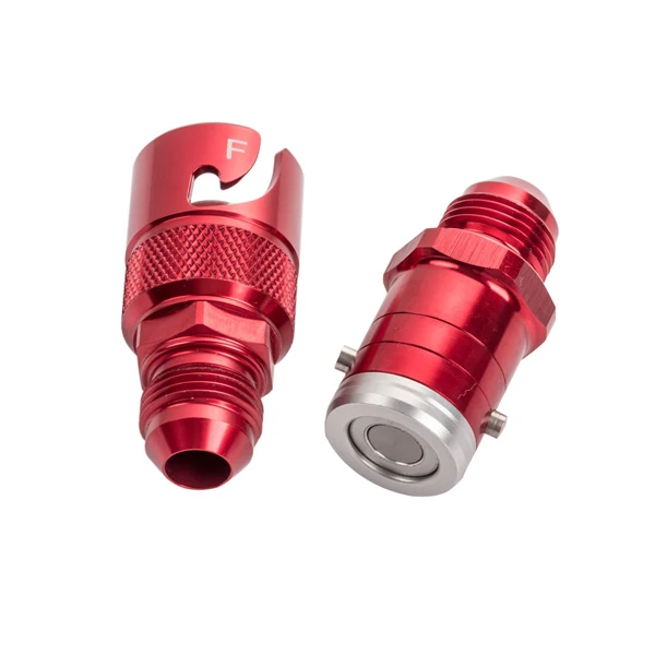 High Performance Aluminum Quick Release Disconnect Plumbing Fitting