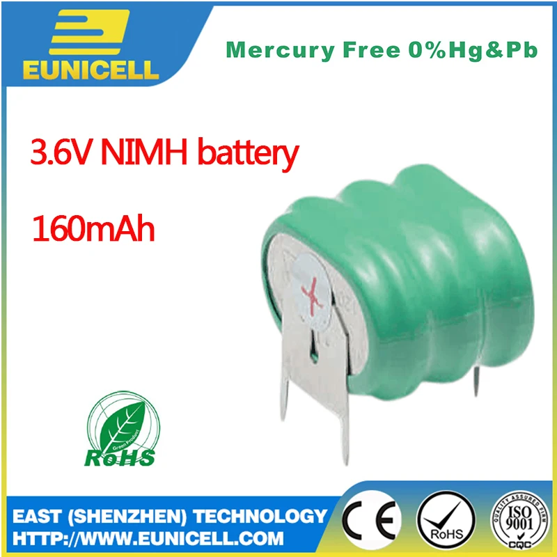 Ni-mh 3.6v 80mah Wiederauf Ladbare Knopfzellen Batterie B80h Nimh Batterie Pack - Buy 3,6 V ...