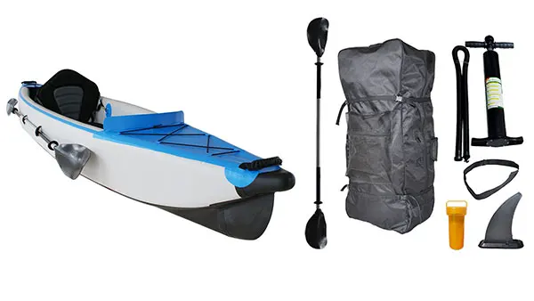 Inflatable Drop Stitch Pvc 2 Person Fishing Kayak Inflatable Kayak ...