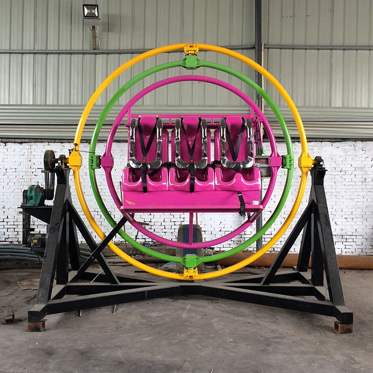 Orbitron Ride - Human Gyroscope for Sale - Modern Amusement