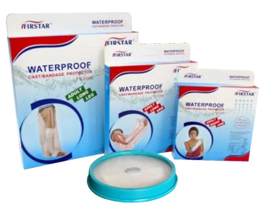 Adult Short Leg Waterproof Plaster Cast Cover Bandage Protector For ...