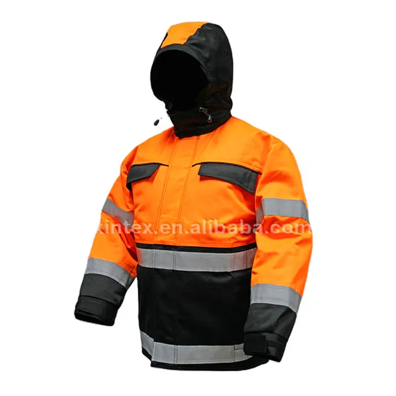 Flame Retardant Workwear Safertyjacket High Visibility Anti Static ...