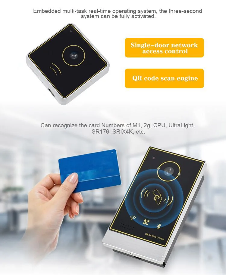 NFC QR&IC Reader RD006 - RFID 2D QR Code Scanner for Access Control