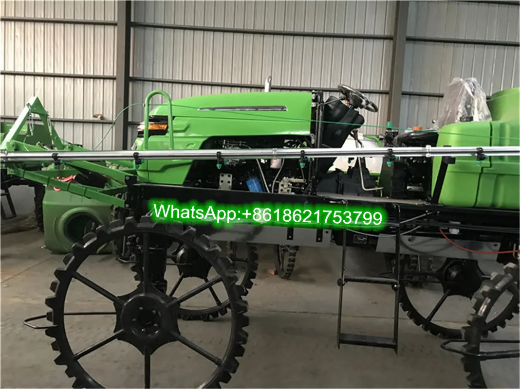Self Propelled Paddy Field Fertilizer and Sprayer Machine