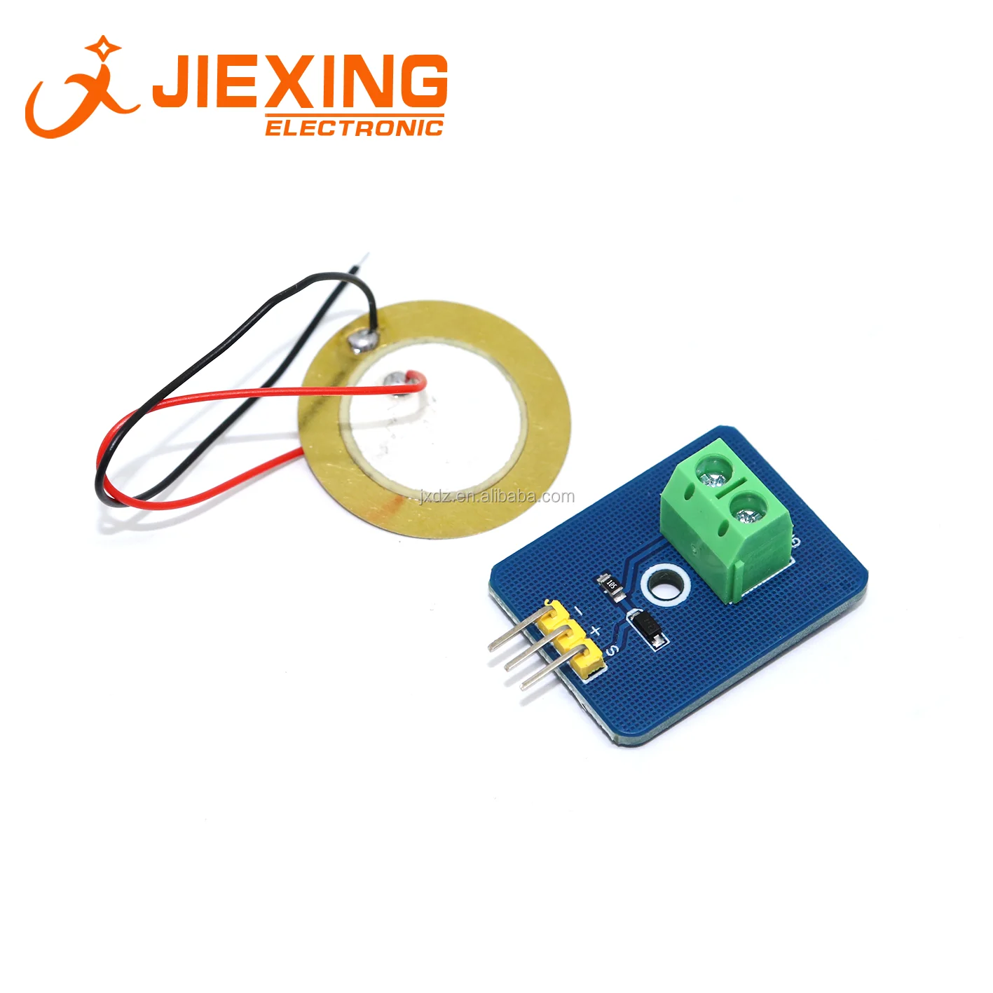 DIY Keramik Piezo Modul Sensor Getaran Analog Output Elektronik UNTUK ...
