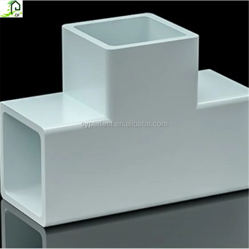 3 Way Plastic Pvc Pipe Fittings Square Elbow - Buy 135 Degree Pvc Elbow ...