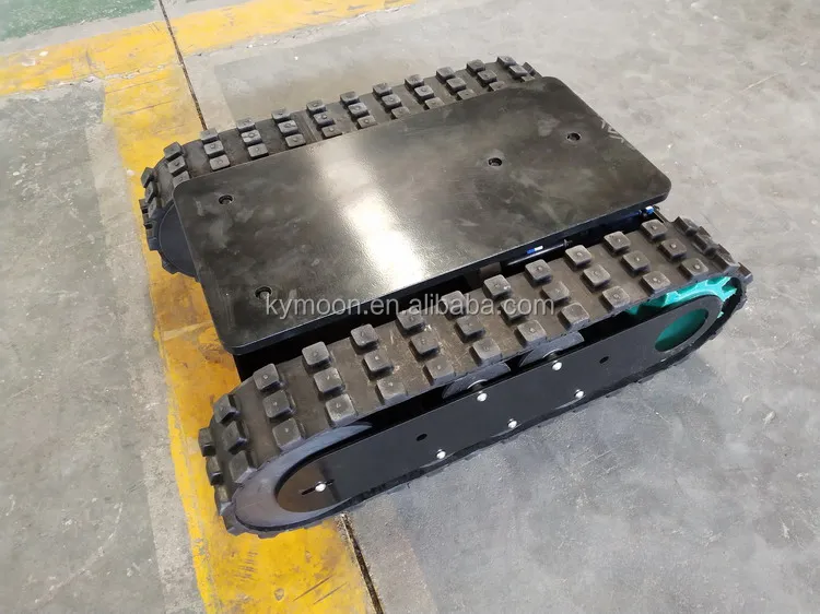 Rubber Tracked Chassis Platform: Remote Control Undercarriage with ...