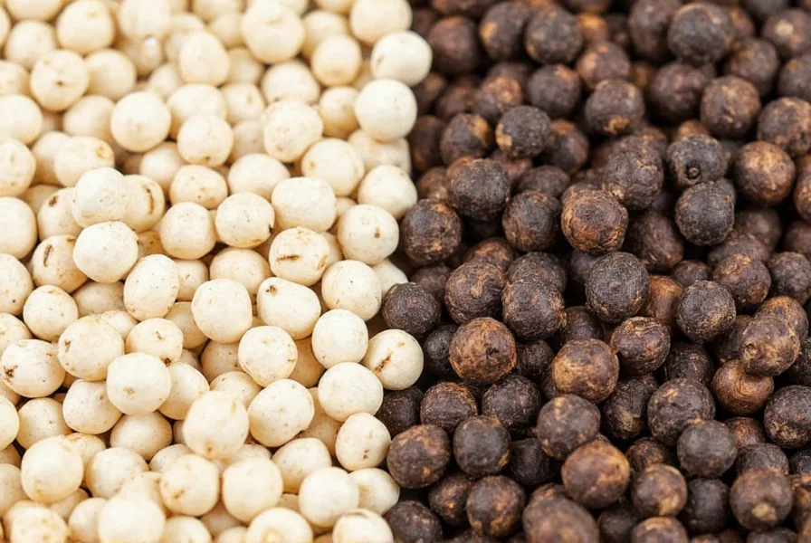 White Pepper vs Black Pepper: Key Differences and Best Uses