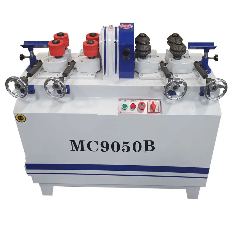 MC9050B Double Heads Feeding Automation Wood Round Rod Machine
