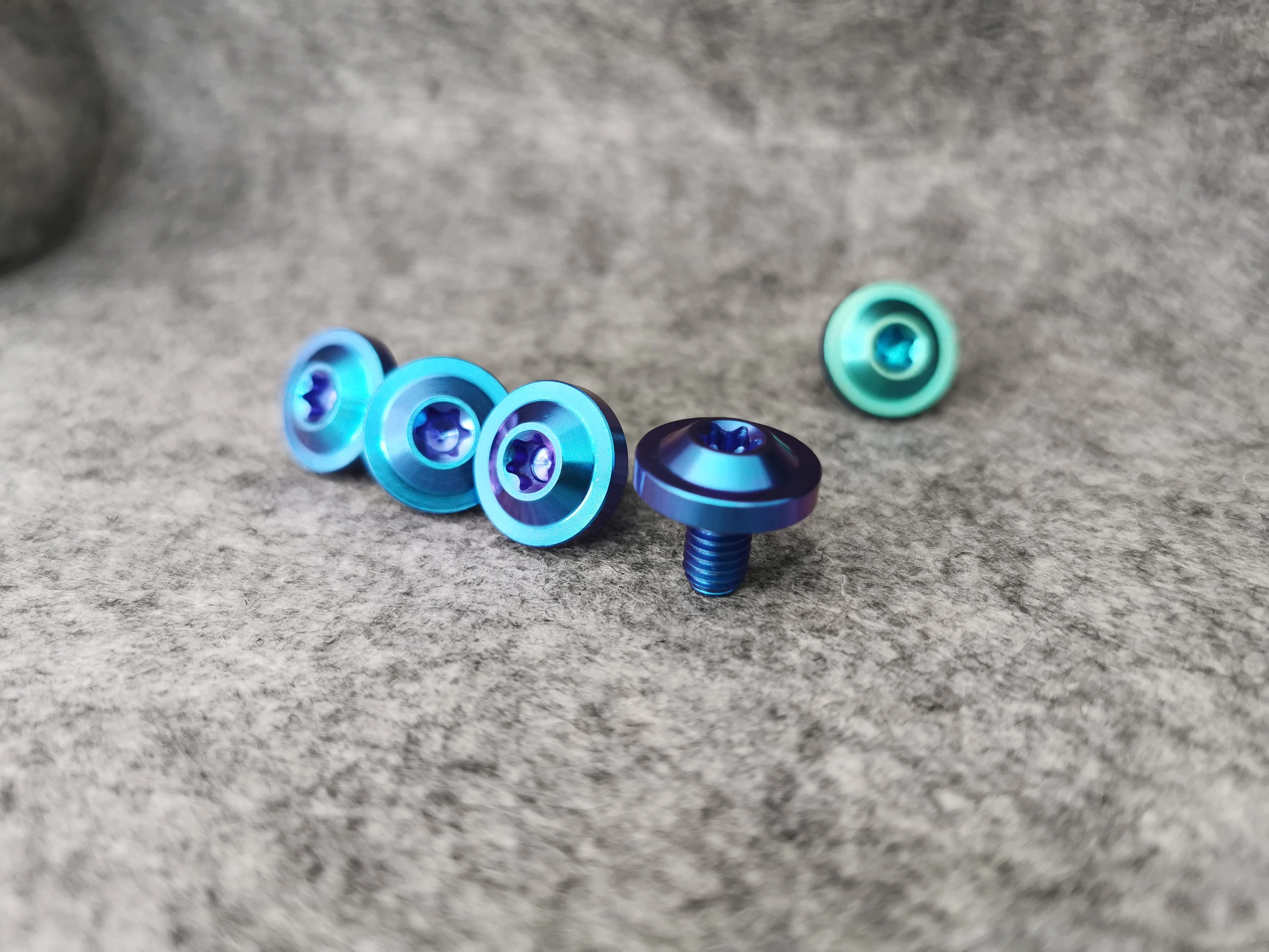 Colorful Titanium Torx Screws Factory Price M6*10 Cnc Machine Quality ...