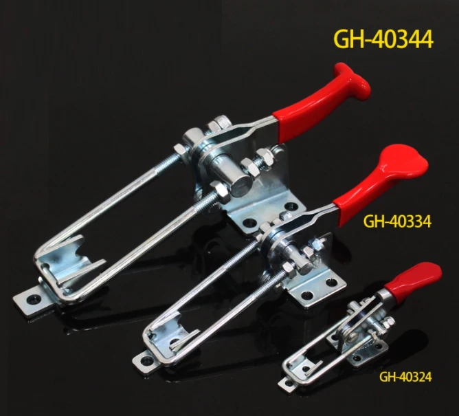 GH-40324/40334/40344 90 Degree Latch Type Toggle Clamp Adjustable ...