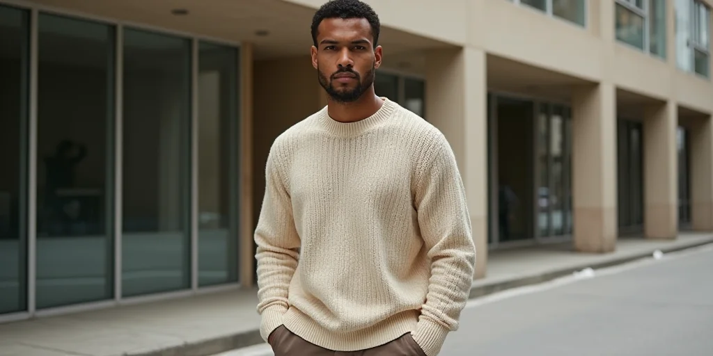 Cute Sweaters For Guys – Stylish 2025 Trends on Alibaba.com