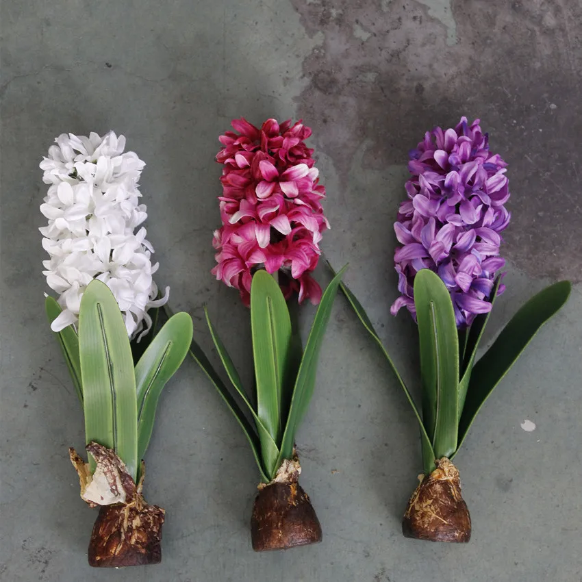 Artificial Hyacinth Flowers - Elegant Decorative Options