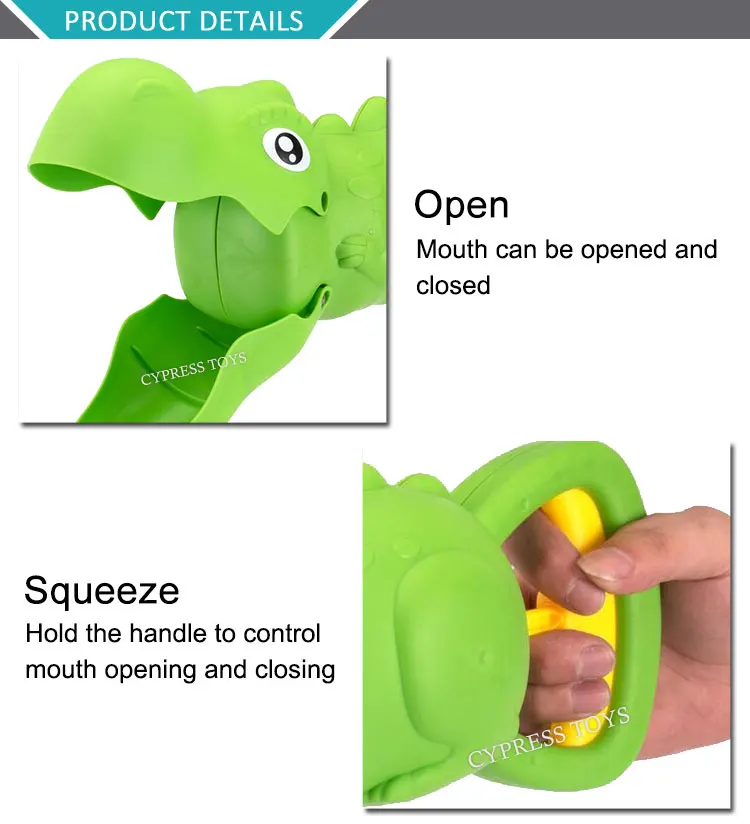 Dinosaur Grabber Toy - Fun Beach Sand Activity for Kids