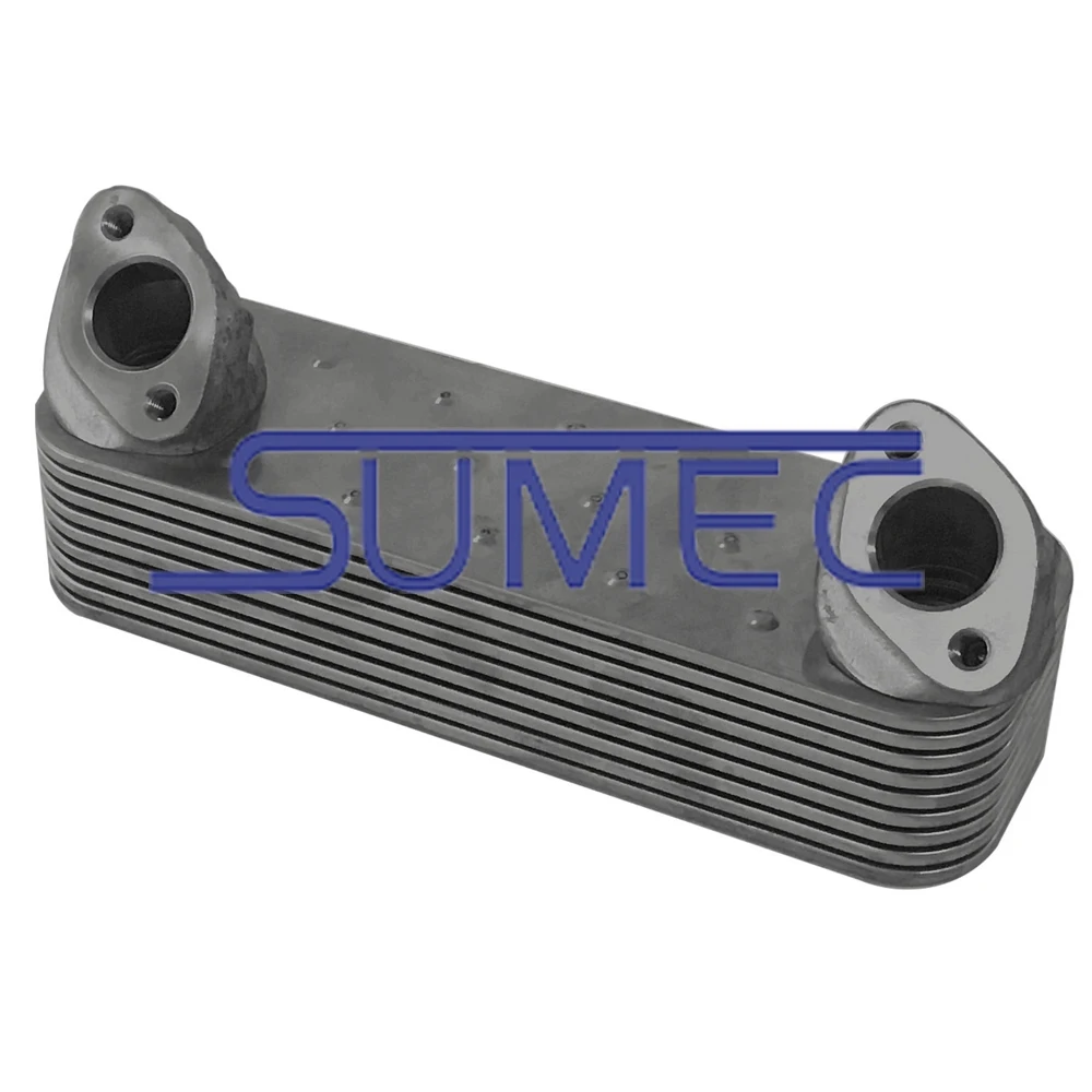 9 Layers Stainless Steel Oil Cooler 51056010121 Truck Parts For Man ...