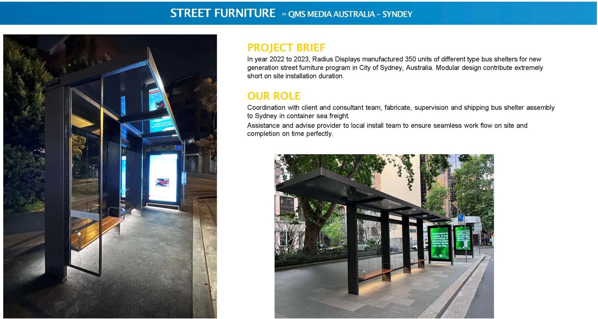 Radius Displays International Limited - signage, LED