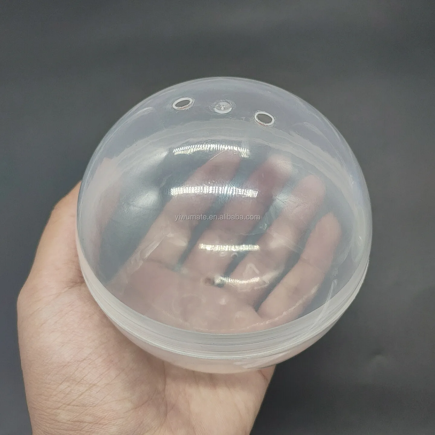 Clear Color Capsule Balls For Vending Machine 65mm Plastic Cheap Clear ...