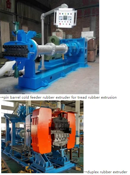 65 Model New Advanced Cold Feed and Hot Feed Rubber Extruder