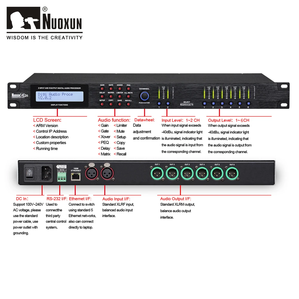 Driverack 260 Speaker Management System - Professional Audio