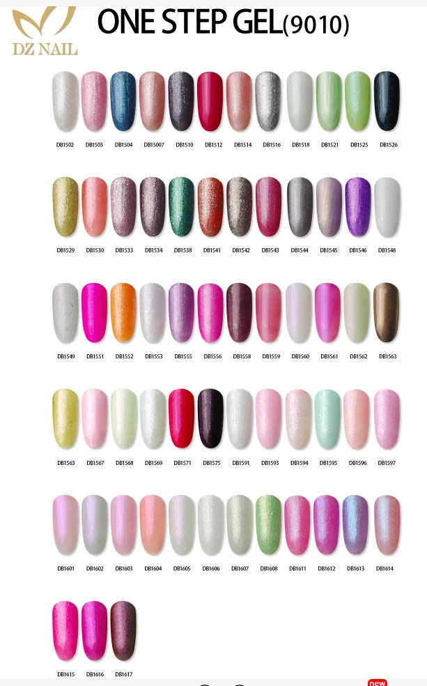 High Quality 1 Step Gel Polish - Long Lasting & Easy Soak Off