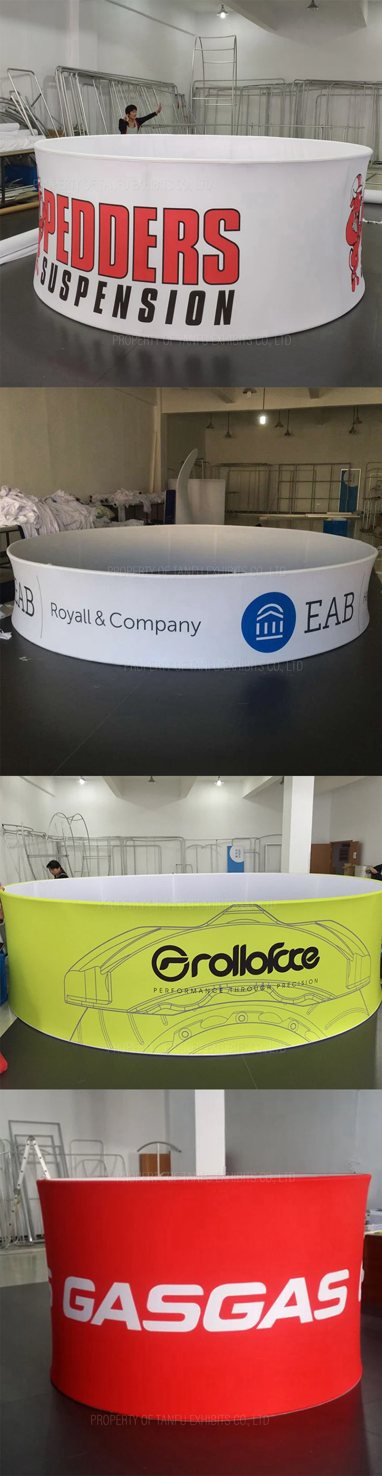 Exhibition Hanging Ceiling Banner Sign for Event Booth