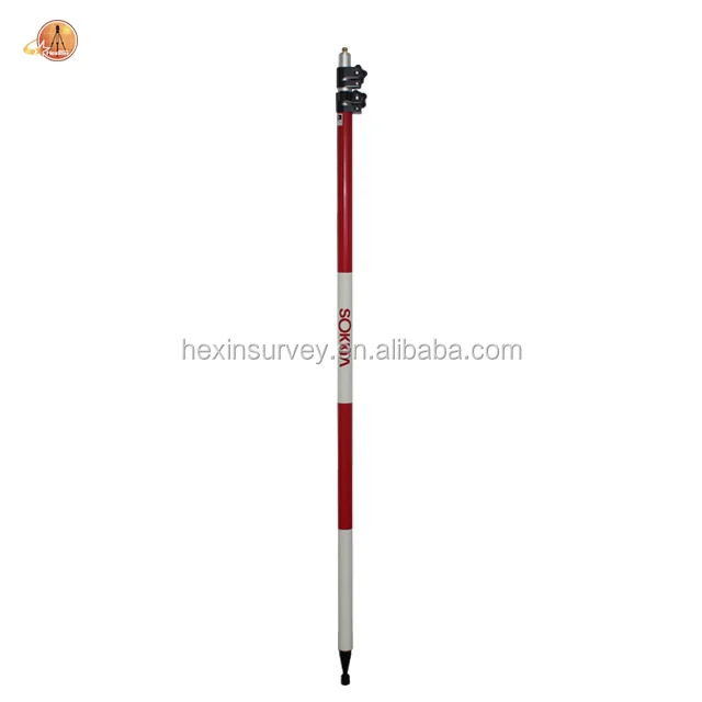 High Quality Telescopic Pole Land Survey GPS Trimble Pole Prism Pole 3 ...