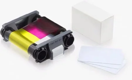Evolis Badgy100 Portable PVC Card Printer - 1-Year Warranty