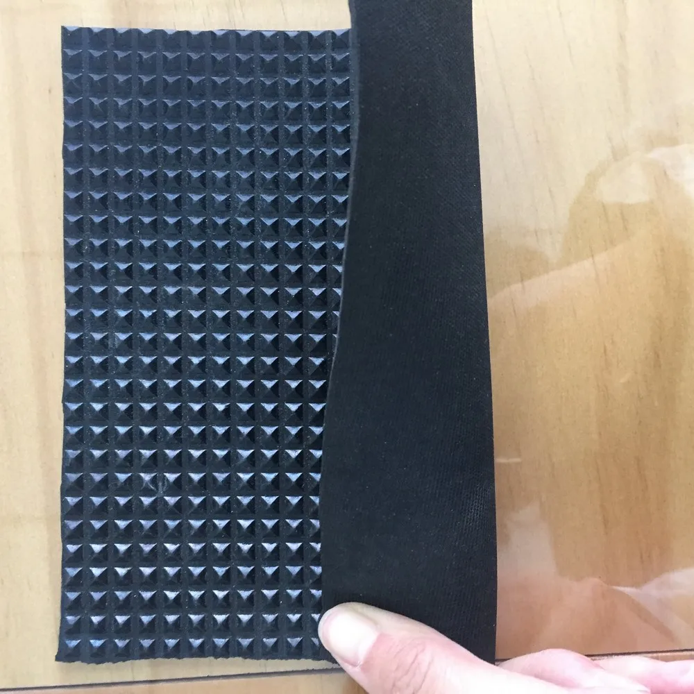 Nbr Sbr Cr Epdm Pyramid Pattern Rubber Sheets - Durable & Anti-slip