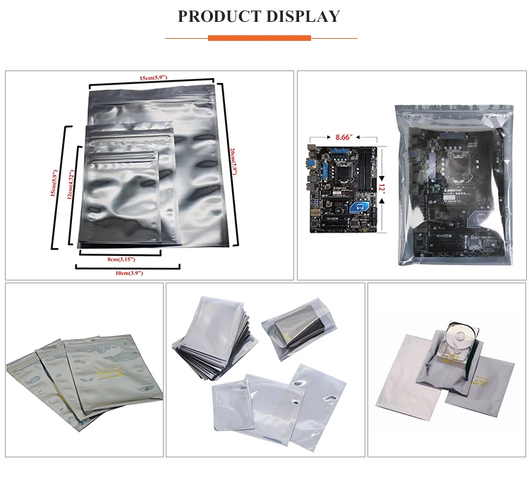ESD Protection - Antistatic Bags for Electronic Components