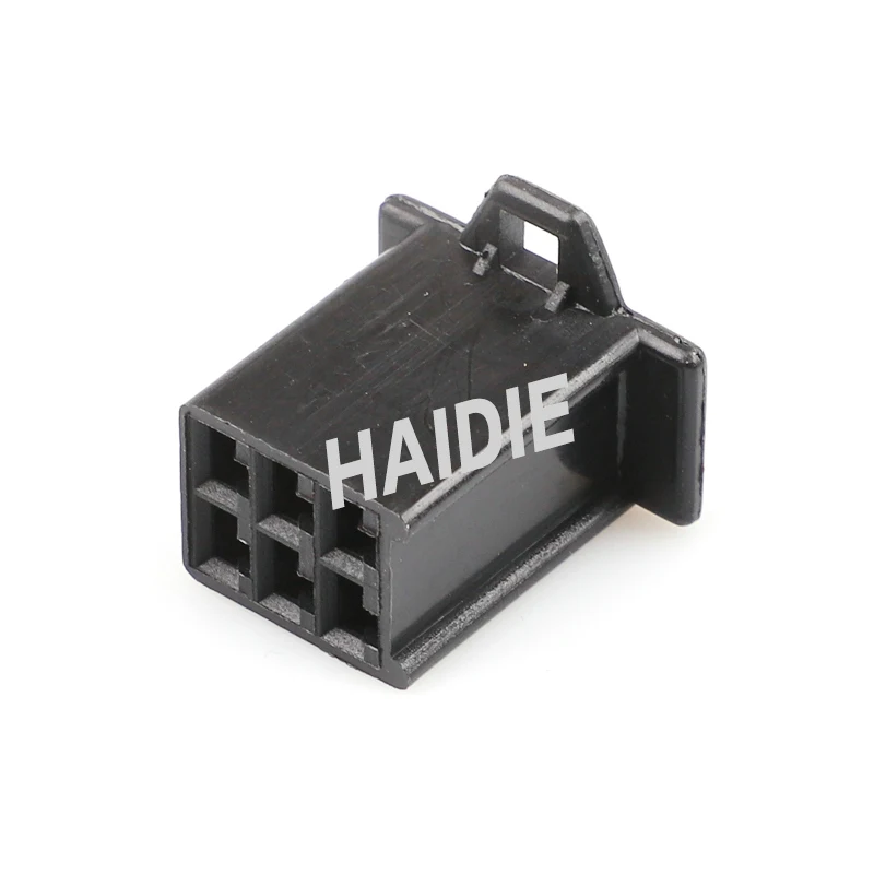 6 Pin Female BLACK Electrical Automotive Wire Harness Connector 6040-6111