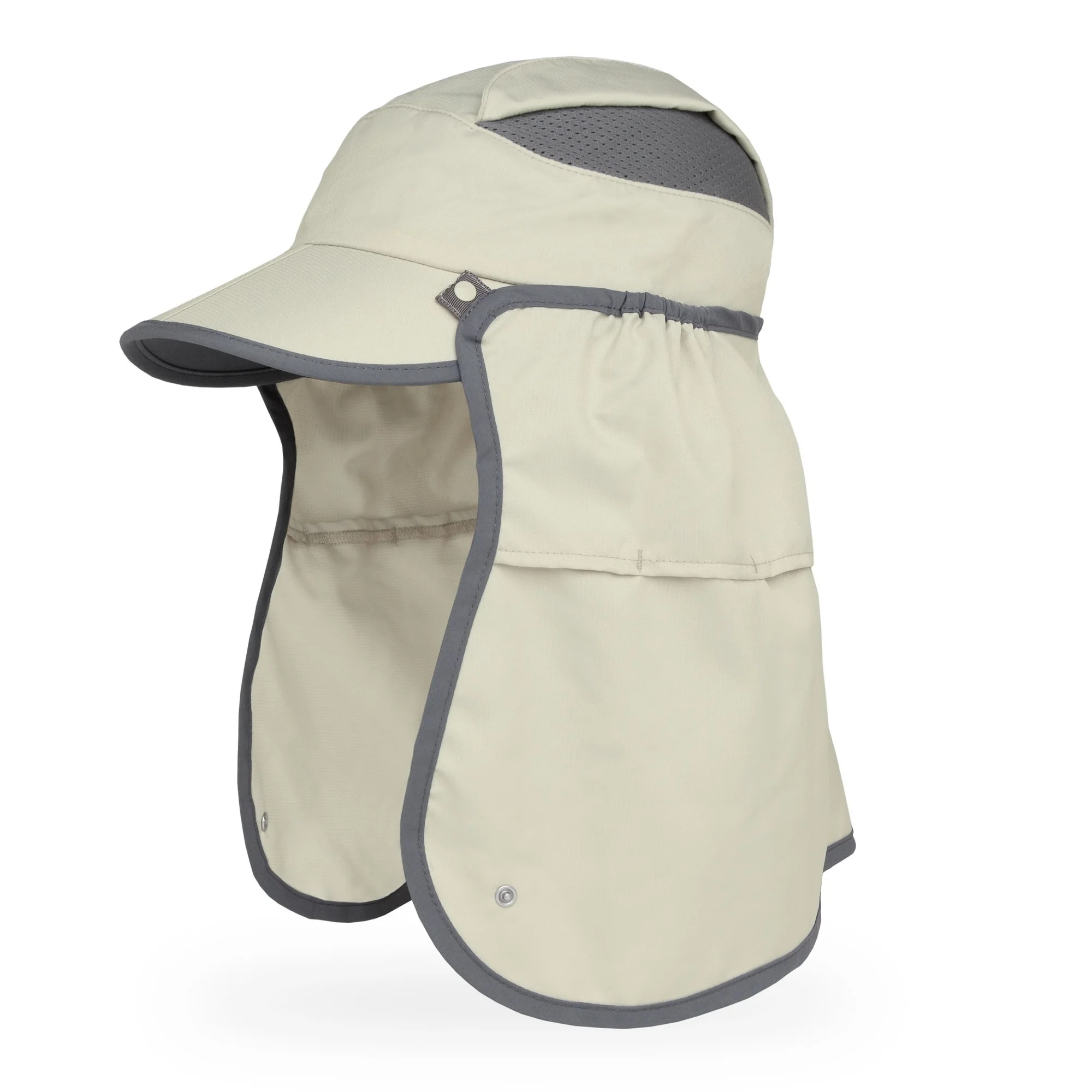 Removable Ventilated Neck Cape Sunshield Fishing Cap Men Women Unisex ...