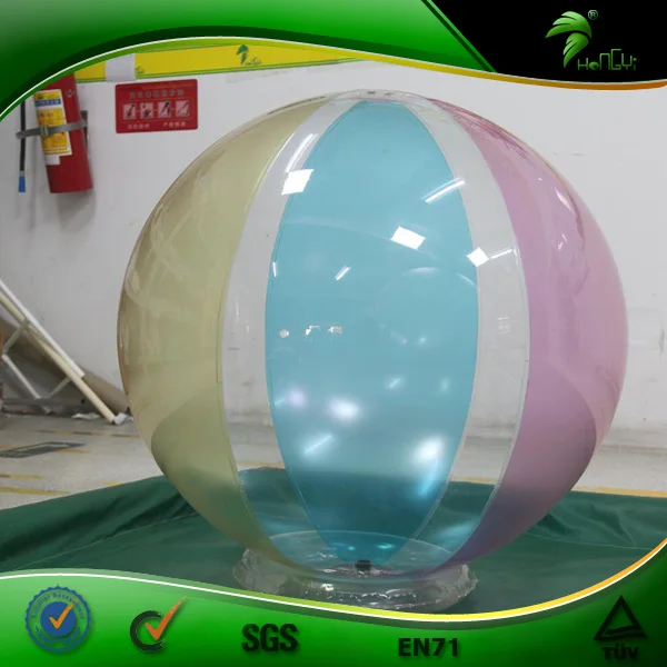 Hongyi SPH Inflatable Beach Ball - Bouncy & Transparent