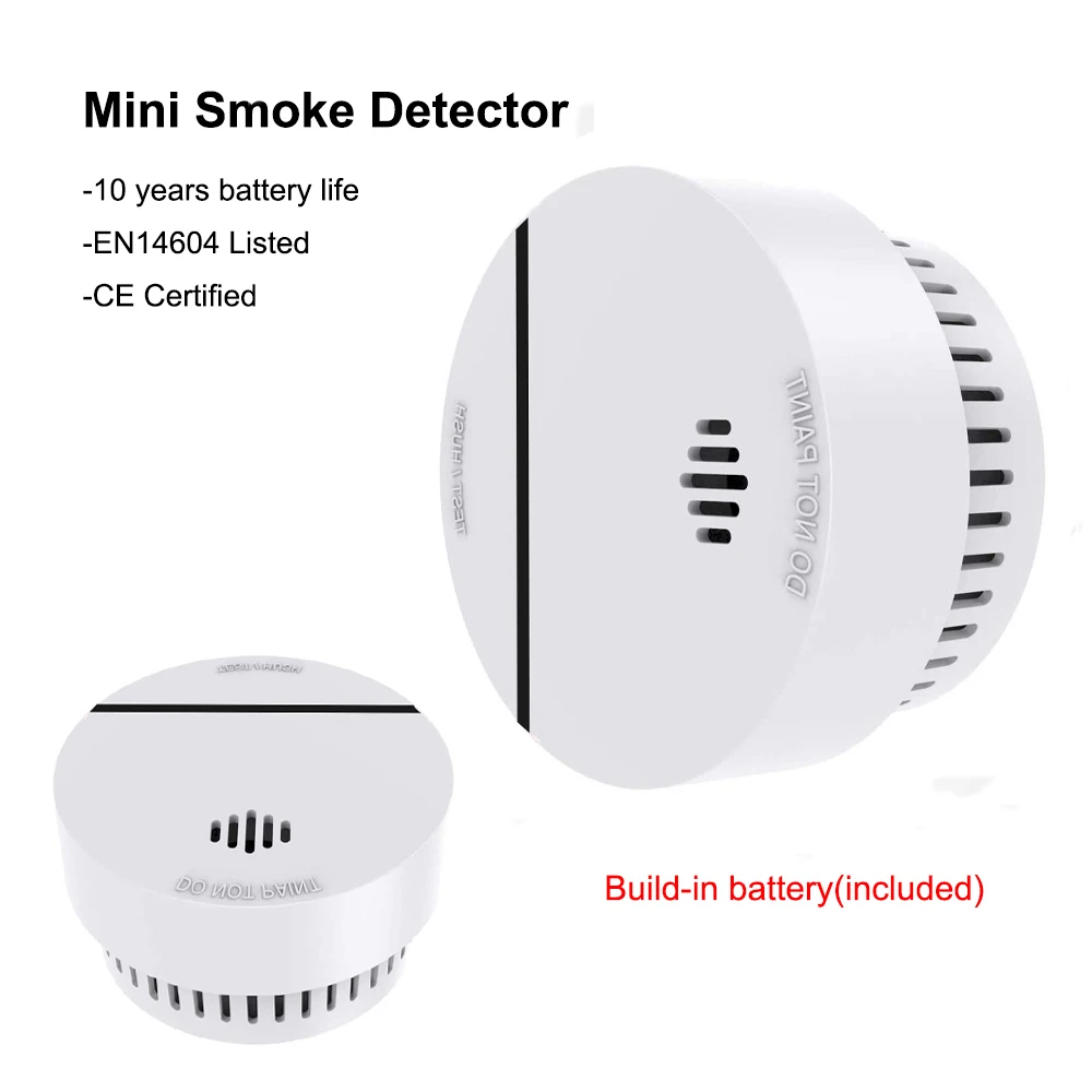 Volcano Household Smoke And Fire Detector De Humo Ce En14604 Approval ...