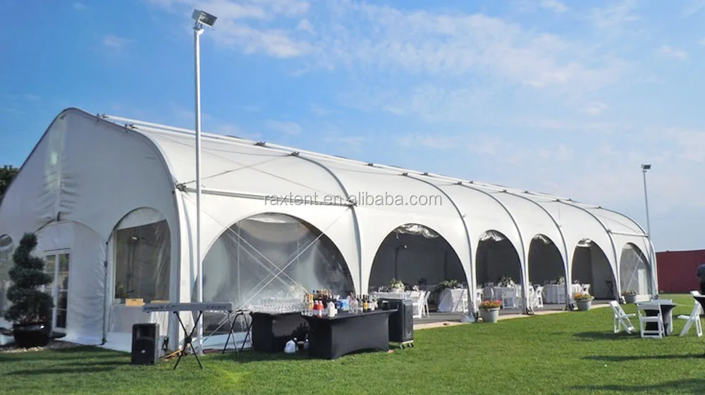 Aluminum Frame Tfs Curve Marquee Tent Peach Heart Shape Tent For ...