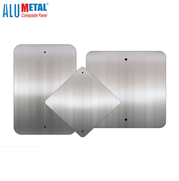 Alumetal Aluminum Rectangle White Sign Blanks 0.5mm 1.0mm 1.6mm ...