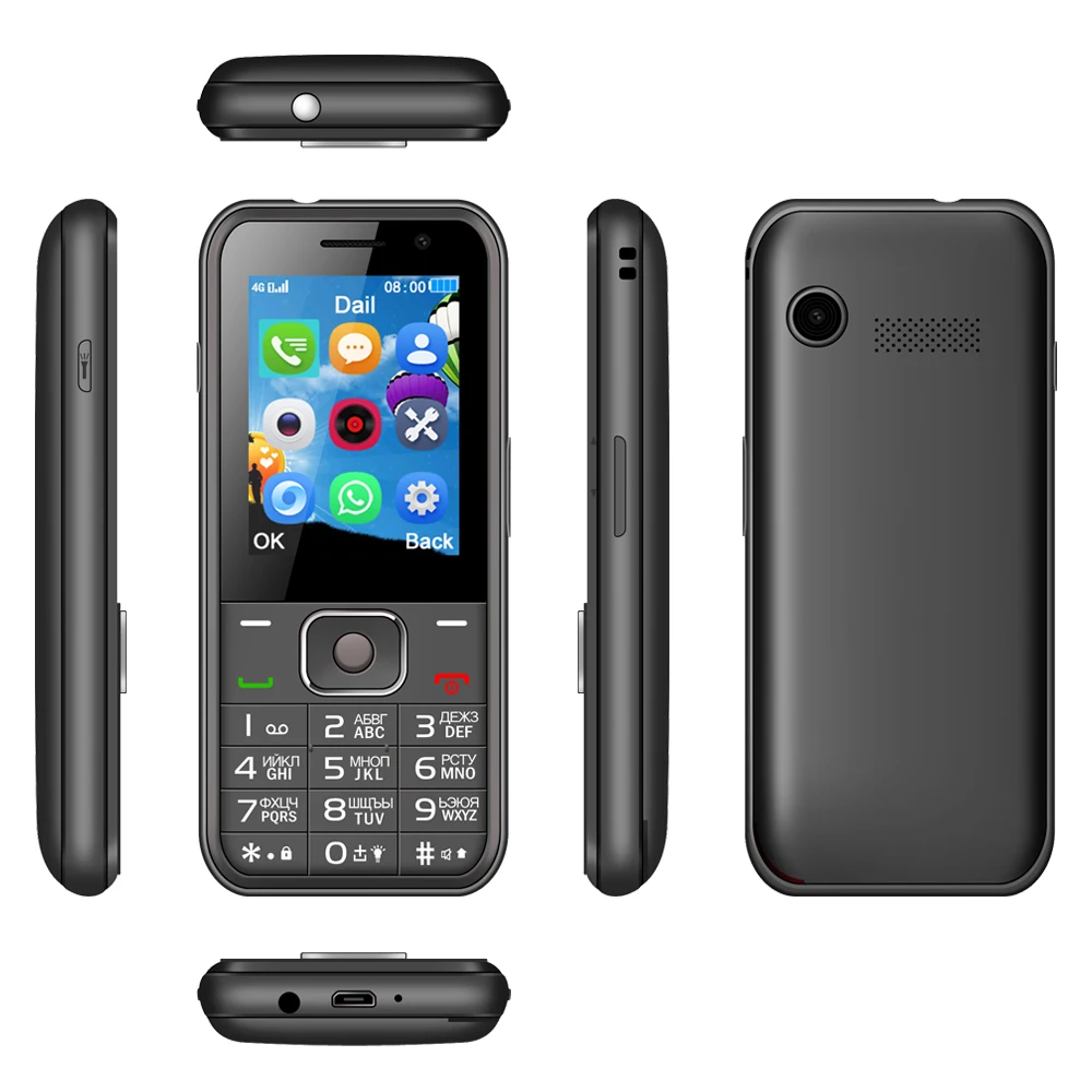 ML2401 2.4 Inch 4G Bar Smart Feature Phone Dual SIM Card