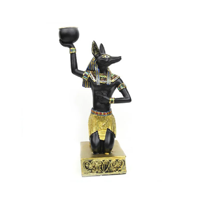 Ancient Egypt Life Size Egyptian Pharaoh Sculpture Bronze Anubis Statue ...