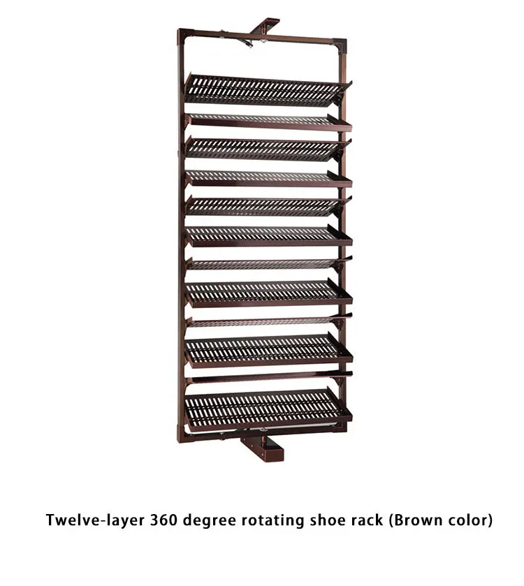 Jayna 360 Degrees Rotating Shoe Rack Organizer Large Capacity ...