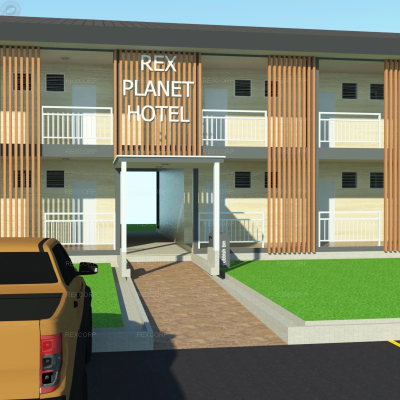 Motel Construction in Fiji - Modern Prefab Hotel Building