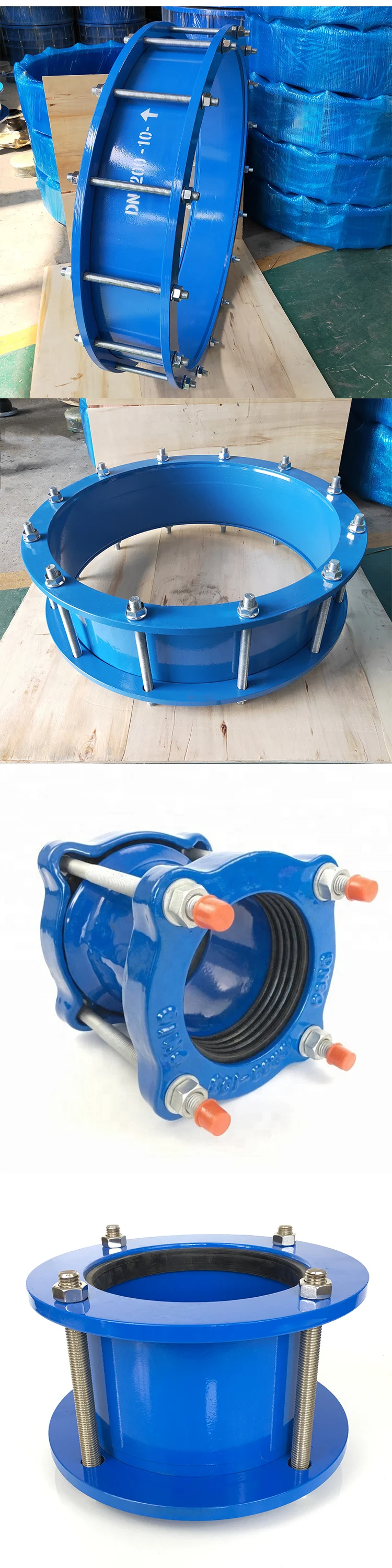 Hot Sale Ssjb Expansion Joint Ductile Cast Iron Flexible Dresser Coupling Price - Buy Flexible ...