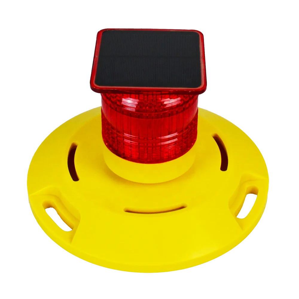 High-bright And Long Visibility Solar Powered Led Beacon Light - Buy ...