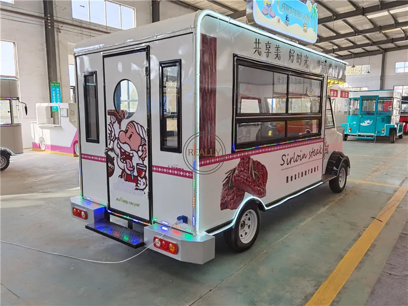 In Stock OEM Commercial Food Trucks - Drivable & Versatile