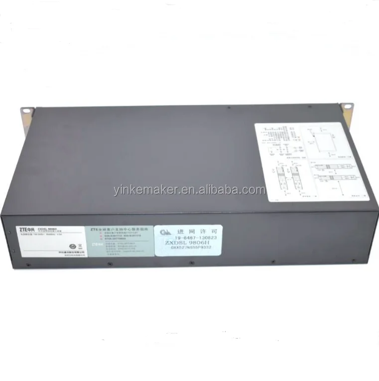 Fiber Optic Equipment Mdu Zte Adsl Vdsl Ip Dslam Zxdsl 9806h Epon Gpon ...