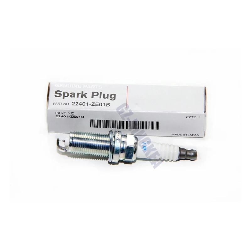 22401-ZE01B Car Engine Double iridium Spark Plug DILFR5A11 Bujias for ...