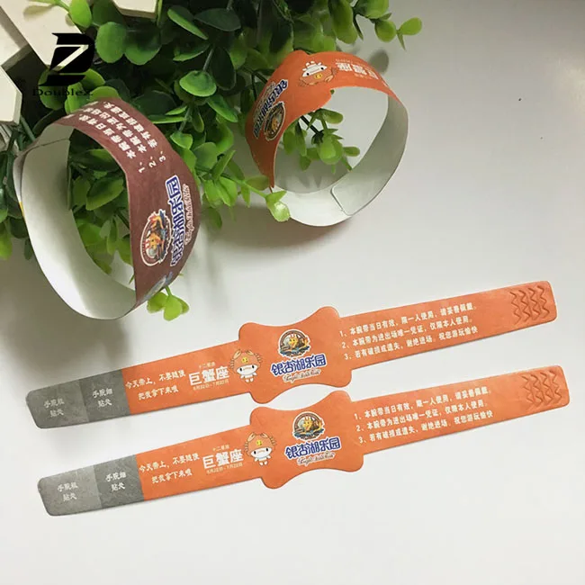 Event Club Bar Hotel Movie Waterproof Tyvek Paper Wristband| Alibaba.com