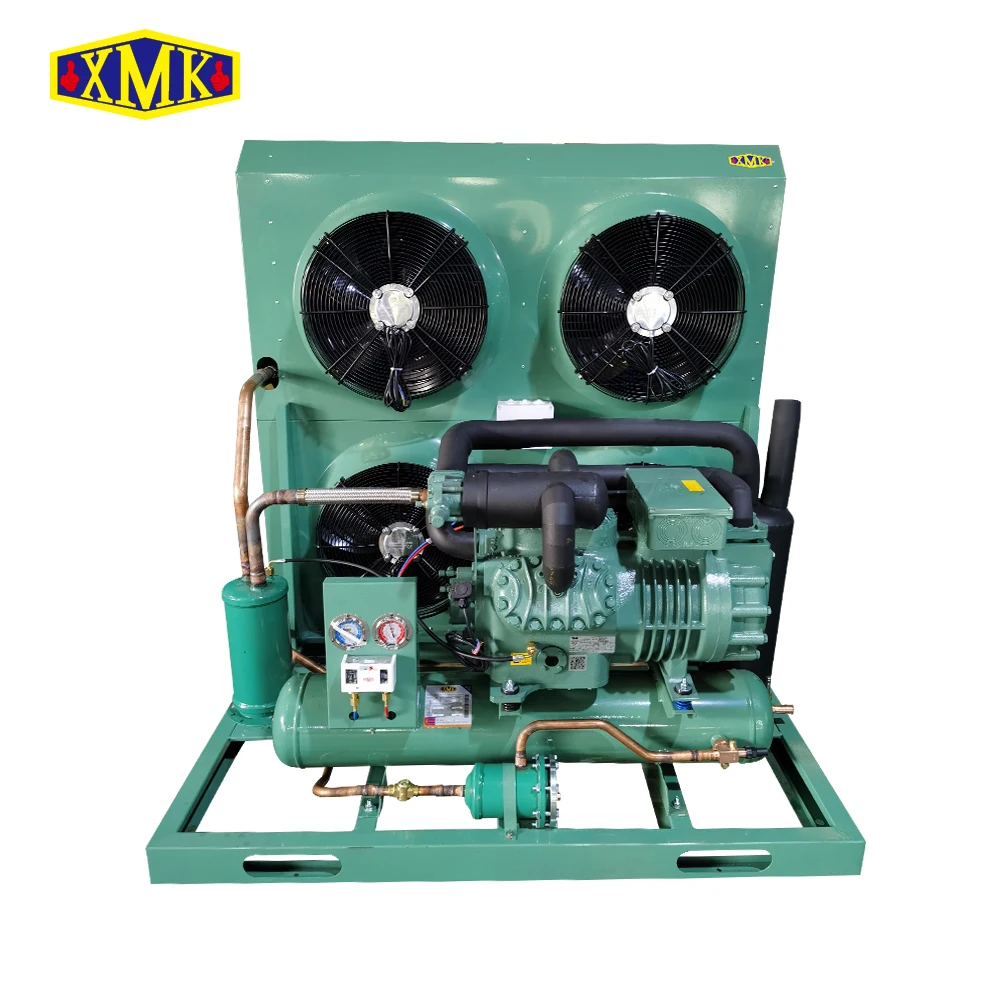 Condensing Unit Low Temperature Refrigeration Two Stage Compressor ...