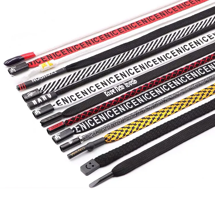 Factory Custom Flat Garment Braided Drawstring Lace Strings For Hoodies ...