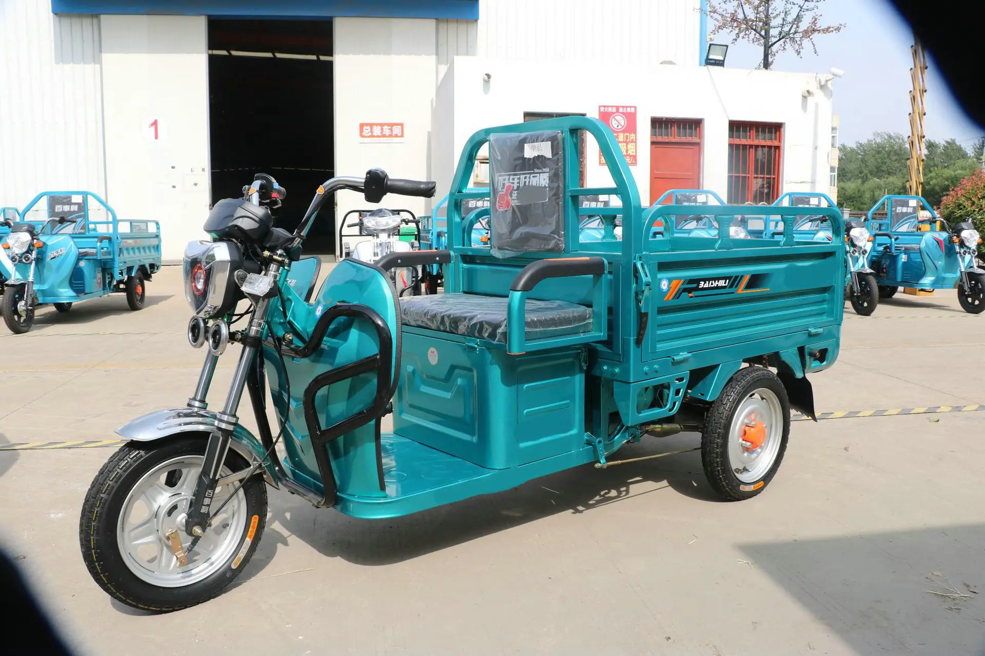 Cargo Tricycle - Efficient Electric Motorcycle for Delivery